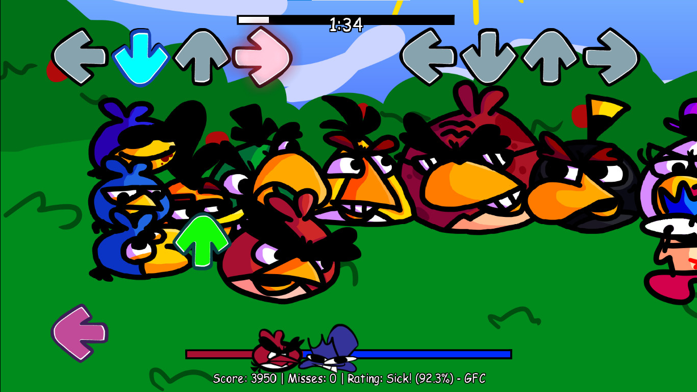 Funky Birds - SPACE PREVIEW UPDATE [Friday Night Funkin'] [Mods]