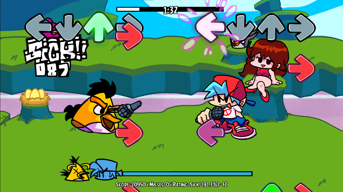 Funky Birds - SPACE PREVIEW UPDATE [Friday Night Funkin'] [Mods]