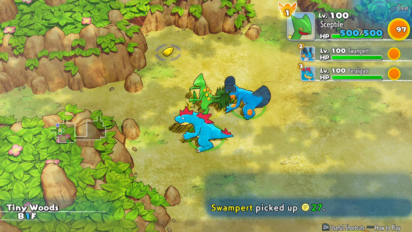 No enemies and items in map Mod for Pokemon Mystery Dungeon Rescue Team ...