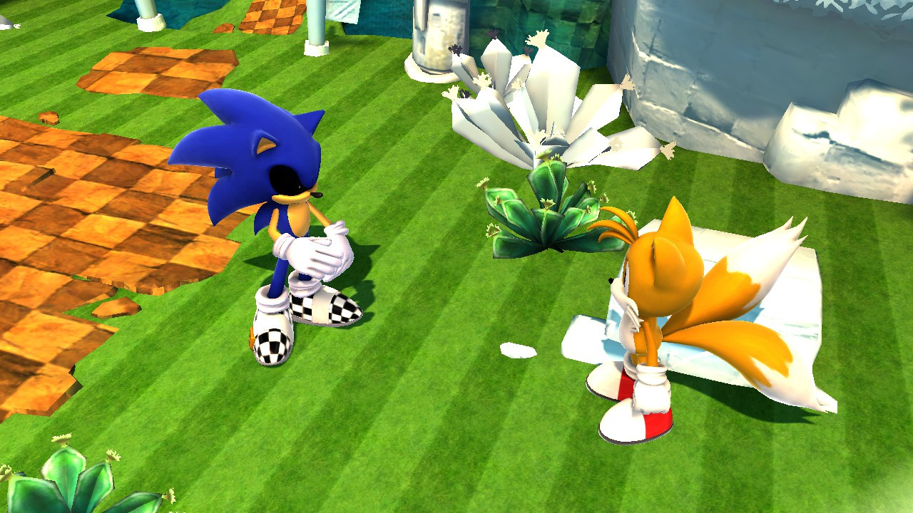 Black eyes and checkered shoes (Basically Tom) Mod for Sonic ...