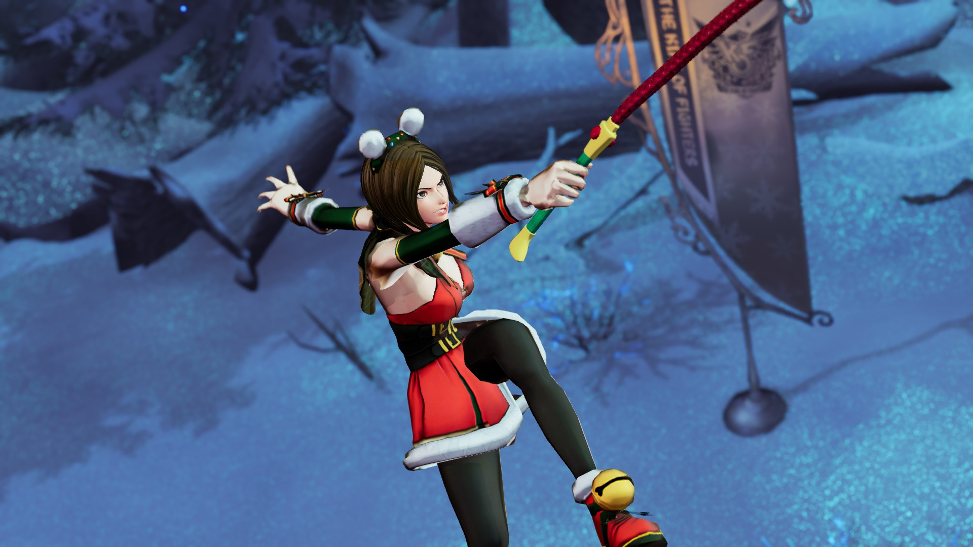 Winter Holiday Whip Mod for The King of Fighters XV | KoFXV Mods