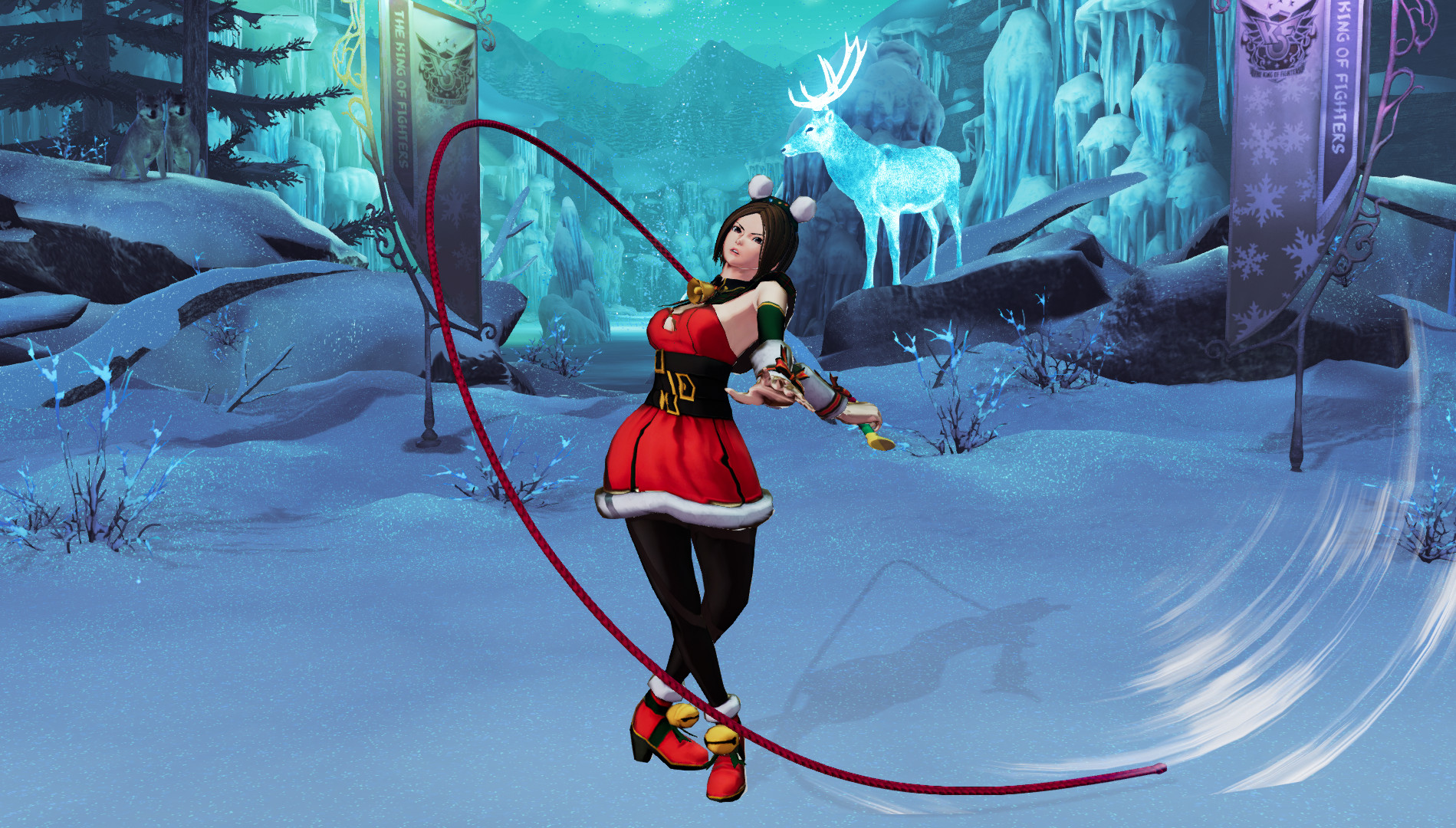 Winter Holiday Whip Mod for The King of Fighters XV | KoFXV Mods