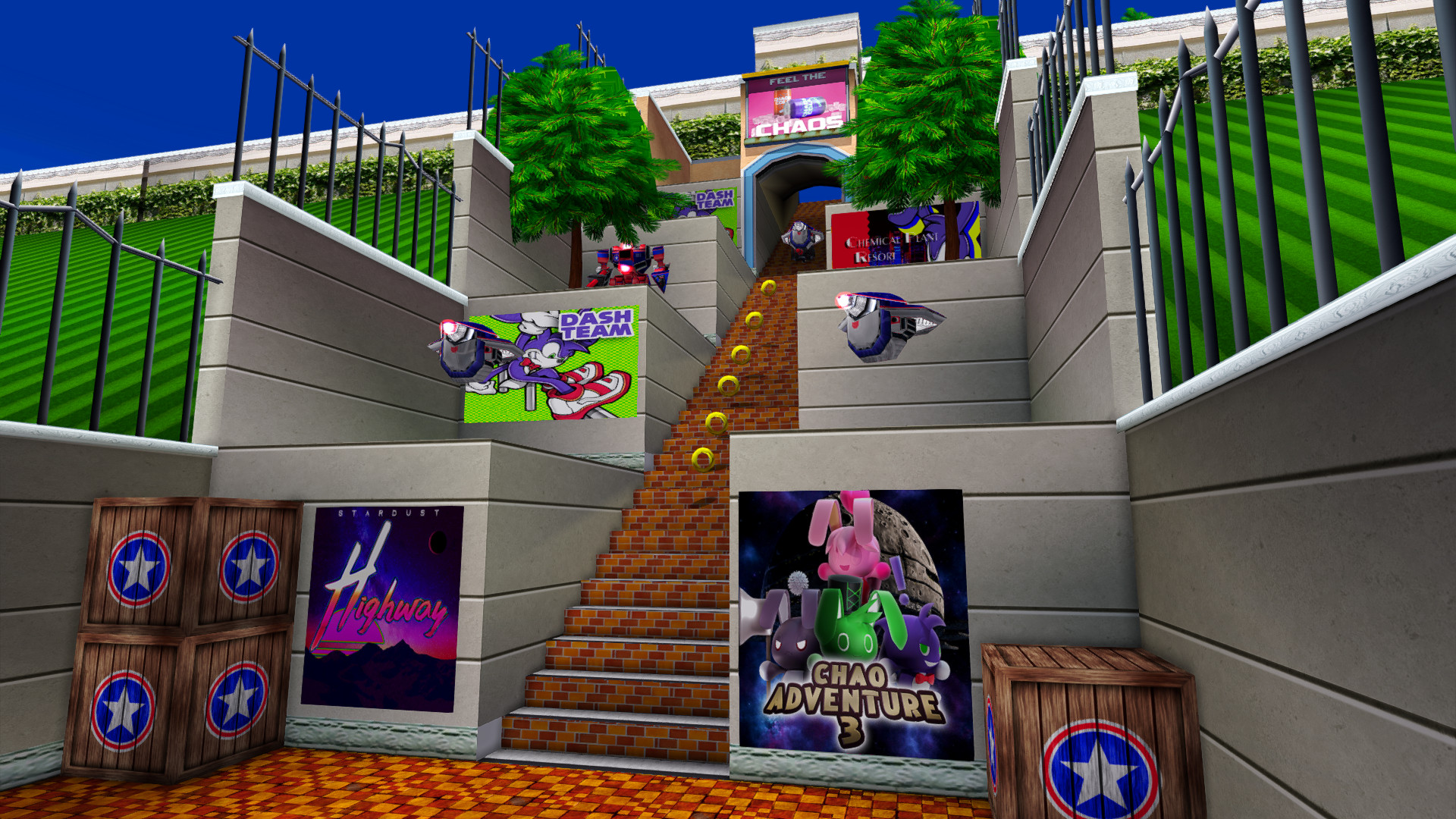 DA2 City Escape Retexture + DX Dash Mod for Sonic Adventure 2 | SA2 Mods