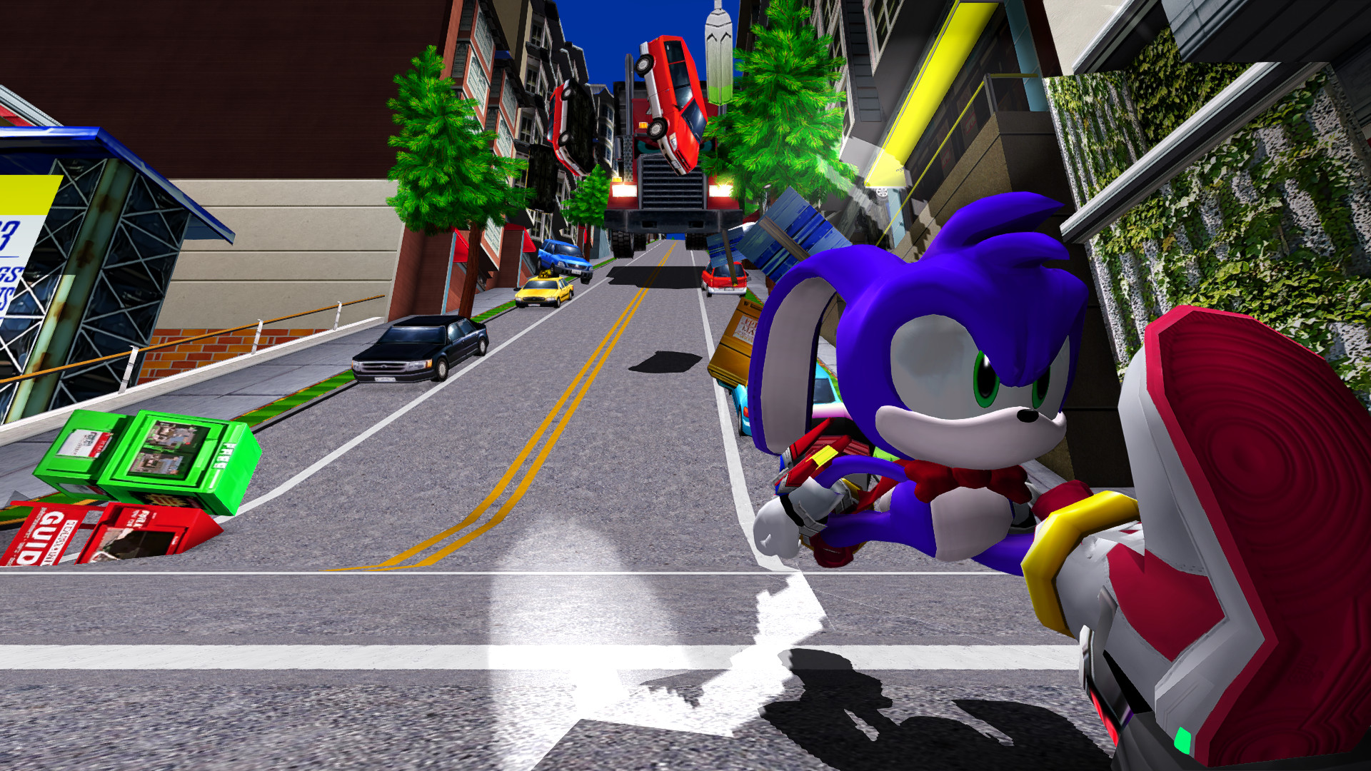DA2 City Escape Retexture + DX Dash Mod for Sonic Adventure 2 | SA2 Mods