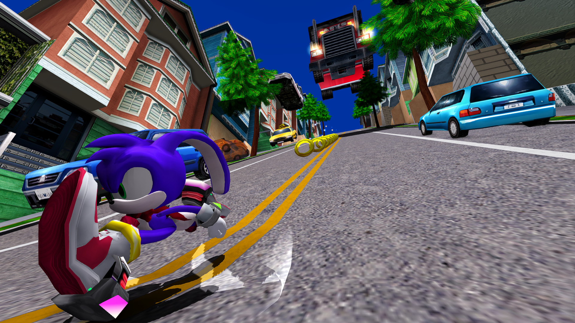 DA2 City Escape Retexture + DX Dash Mod for Sonic Adventure 2 | SA2 Mods