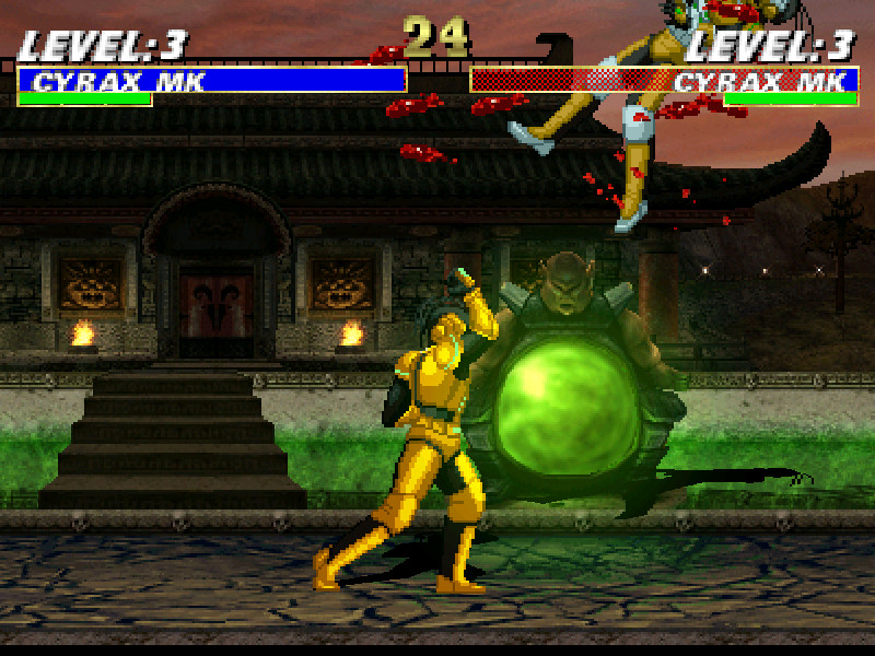 Cyrax MK11 in cartoon style Mod for M.U.G.E.N | MUGEN Mods