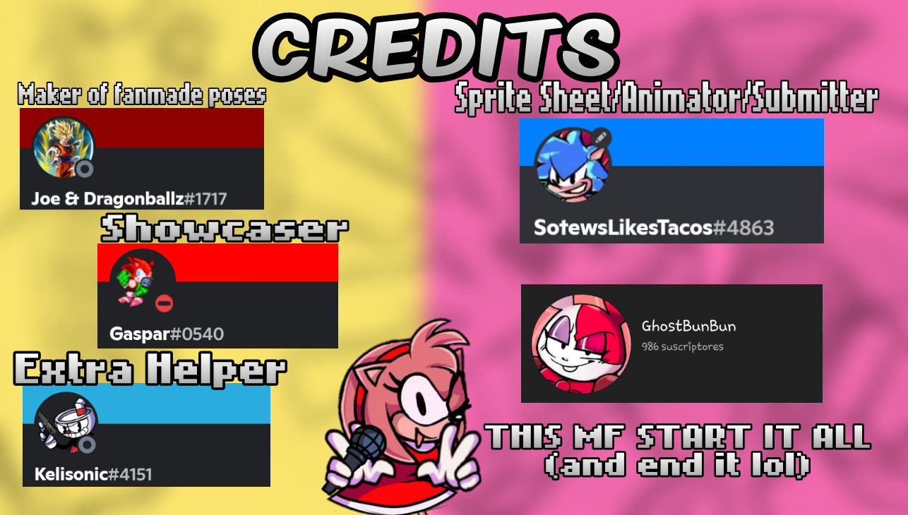 (Big Update!)Amy The rascal Rose Over Bf (v2) Mod for Friday Night ...