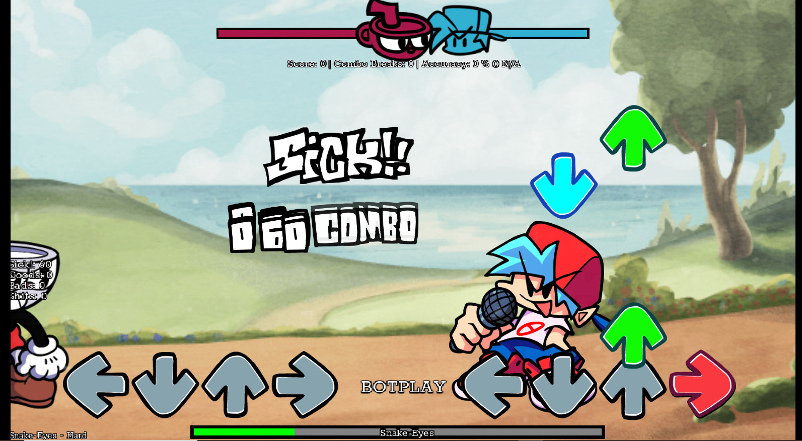 FNF Indie Cross Psych Engine Port Mod for Friday Night Funkin' | FNF Mods