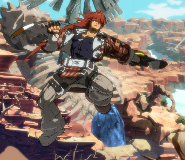 Alex YiiK over Sol Badguy - Color 09 (YiiK) [GUILTY GEAR -STRIVE-] [Mods]