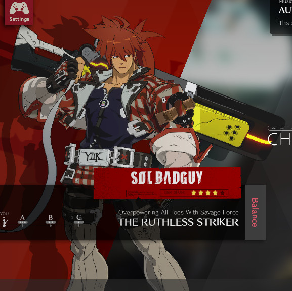 Alex YiiK over Sol Badguy - Color 09 (YiiK) [GUILTY GEAR -STRIVE-] [Mods]