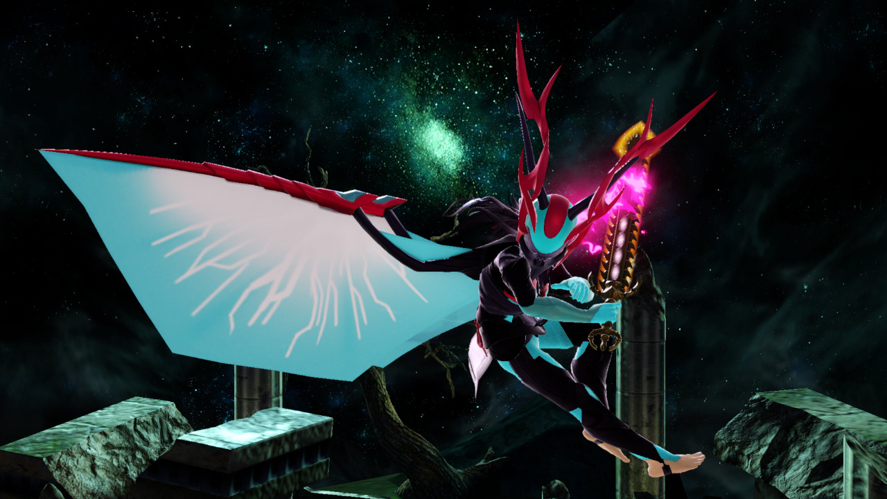 Galaxy-Eyes Photon Corrin Mod for Super Smash Bros. Ultimate | SSBU Mods