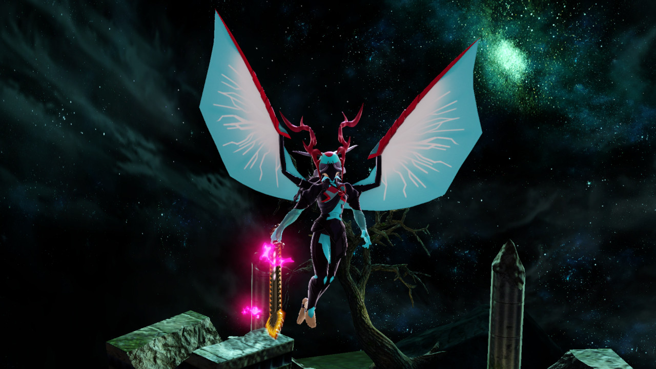 Galaxy-Eyes Photon Corrin Mod for Super Smash Bros. Ultimate | SSBU Mods