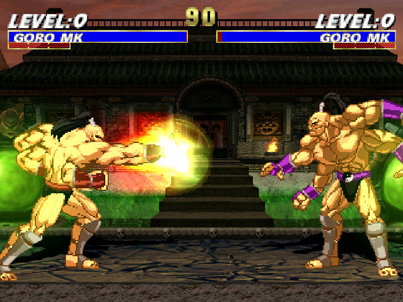 Goro MK9 in cartoon style Mod for M.U.G.E.N | MUGEN Mods
