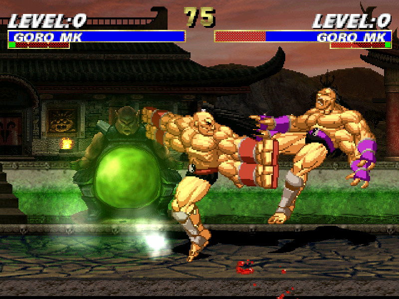 Goro MK9 in cartoon style Mod for M.U.G.E.N | MUGEN Mods