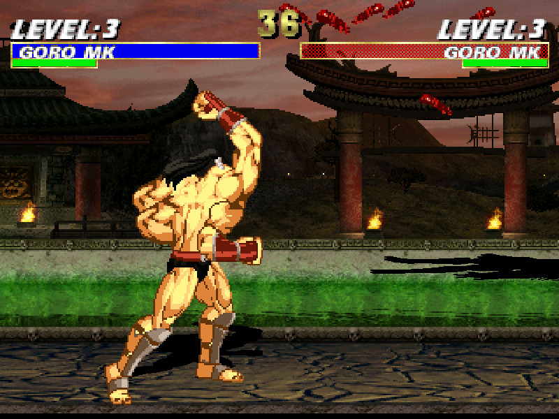 Goro MK9 in cartoon style Mod for M.U.G.E.N | MUGEN Mods