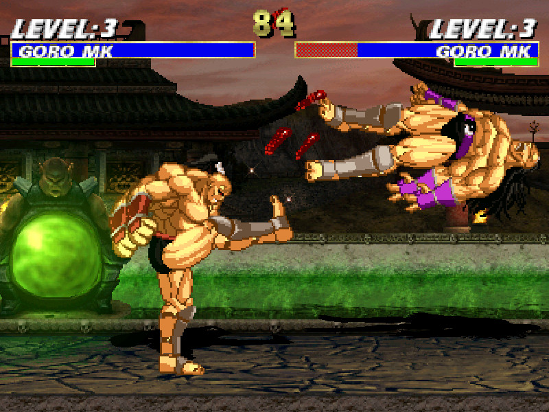 Goro MK9 in cartoon style Mod for M.U.G.E.N | MUGEN Mods