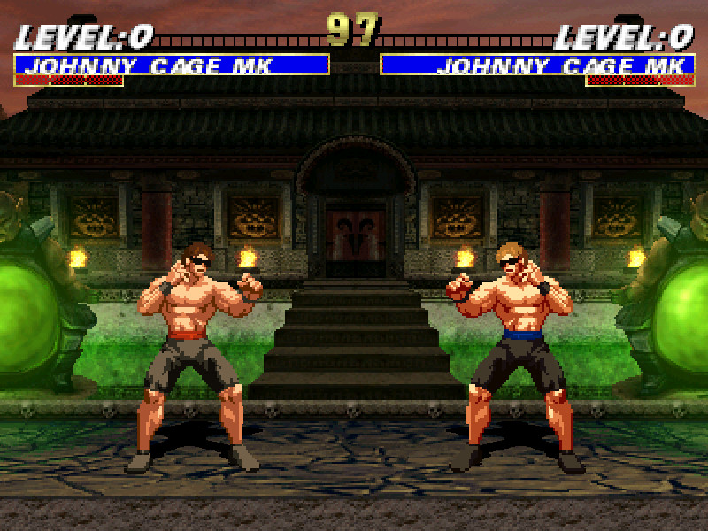 Johnny Cage MK1 cartoon style Mod for M.U.G.E.N | MUGEN Mods