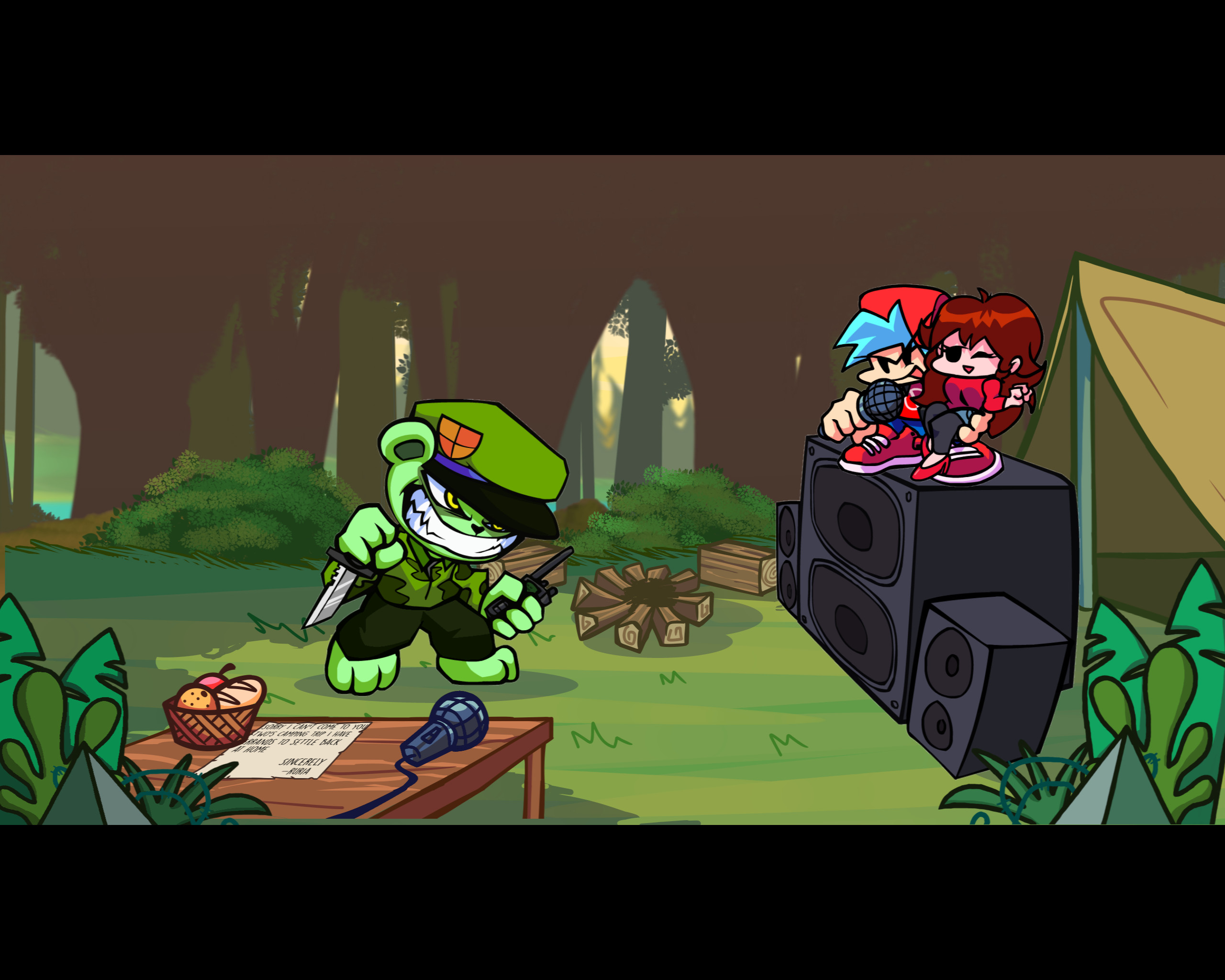 FNF flippy flipped out:remake Mod for Friday Night Funkin' | FNF Mods