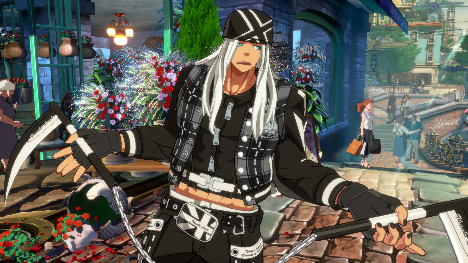 Monochrome Axl Mod for GUILTY GEAR -STRIVE- | GGST Mods