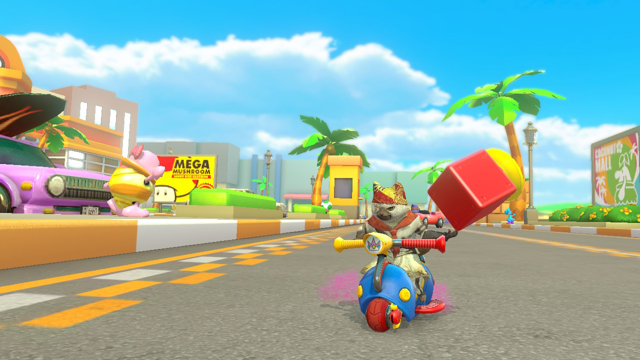 Meowscular Chef from Monster Hunter World Mod for Mario Kart 8 Deluxe ...