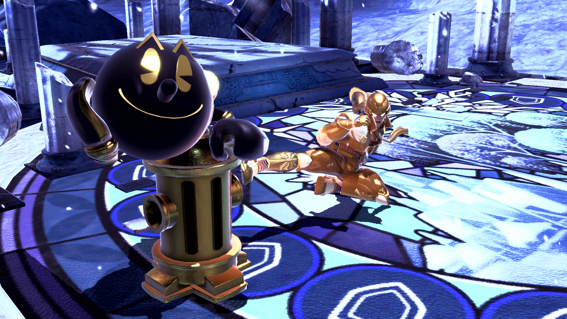 Black and Gold Pac-Man Mod for Super Smash Bros. Ultimate | SSBU Mods