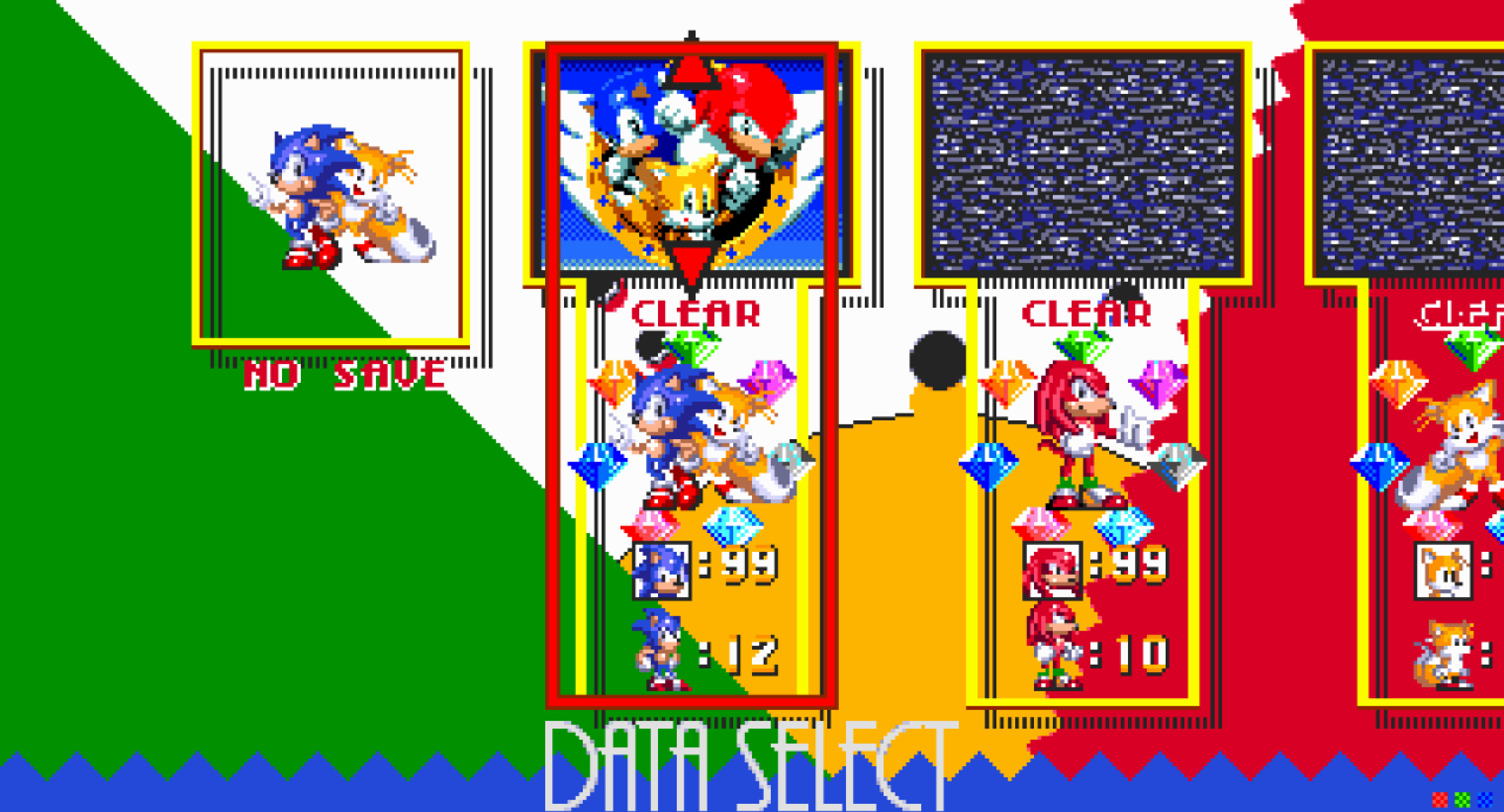 "Data Select" Text Personalizer Mod for Sonic 3 A.I.R. | S3AIR Mods