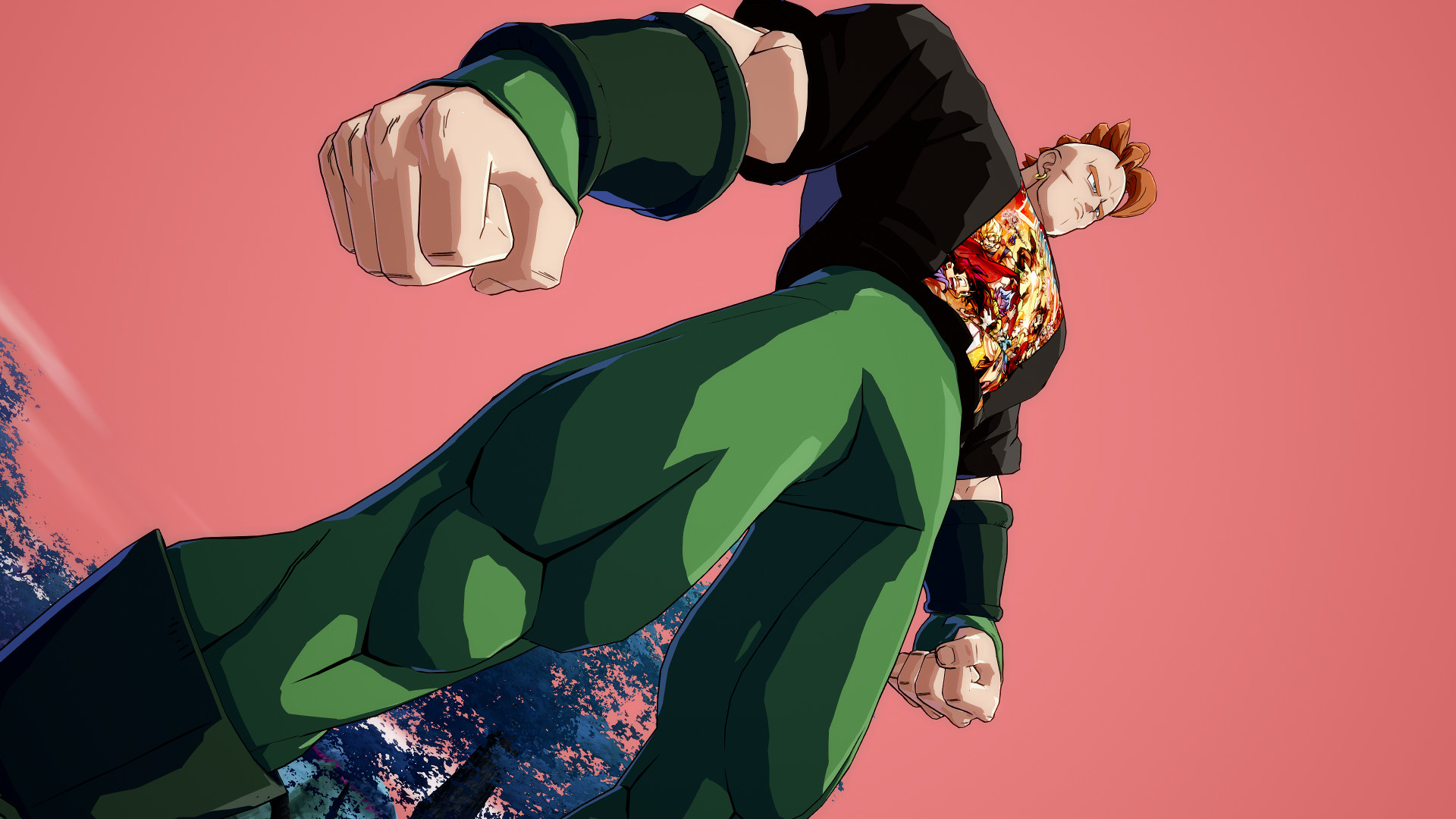 DUNK T-Shirt Android 16 Mod for Dragon Ball FighterZ | DB:FZ Mods