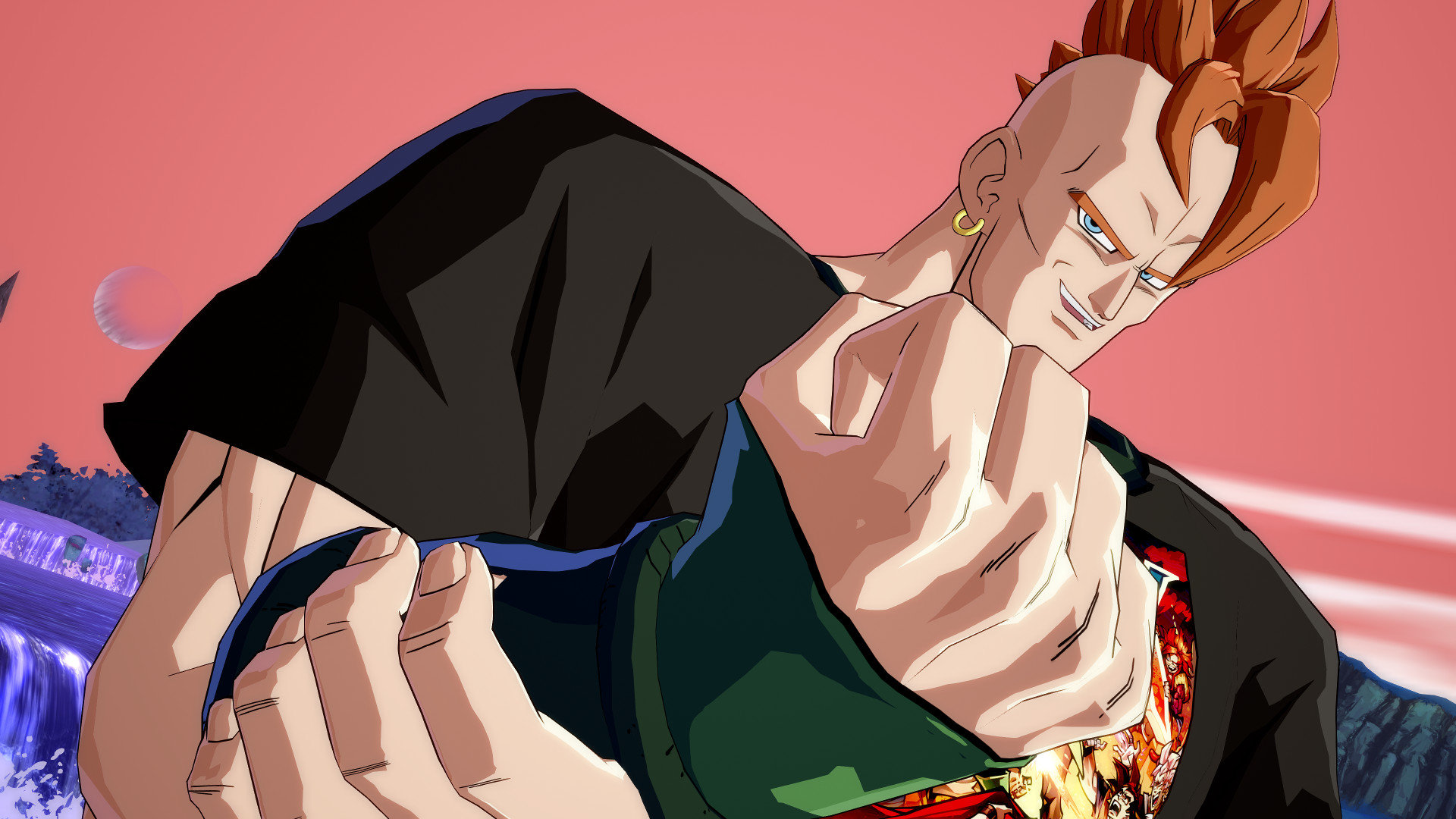 DUNK T-Shirt Android 16 Mod for Dragon Ball FighterZ | DB:FZ Mods