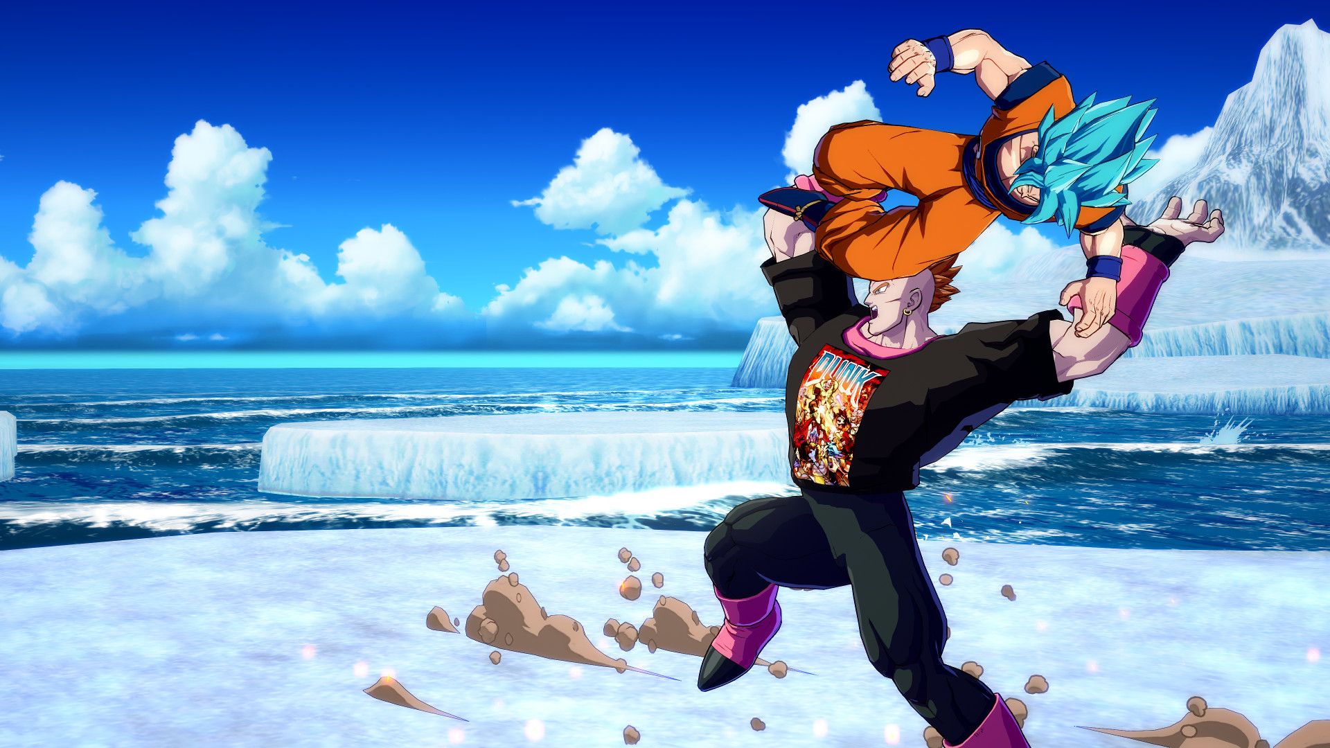 DUNK T-Shirt Android 16 Mod for Dragon Ball FighterZ | DB:FZ Mods