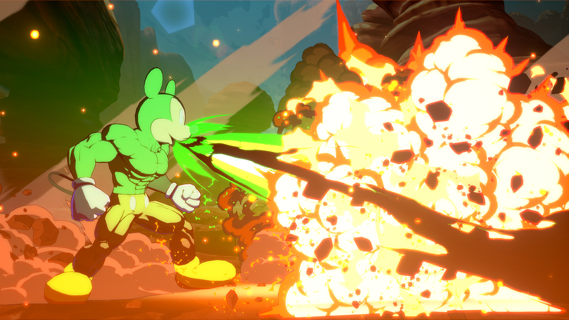 Mickey Mouse Mod for Dragon Ball FighterZ | DB:FZ Mods