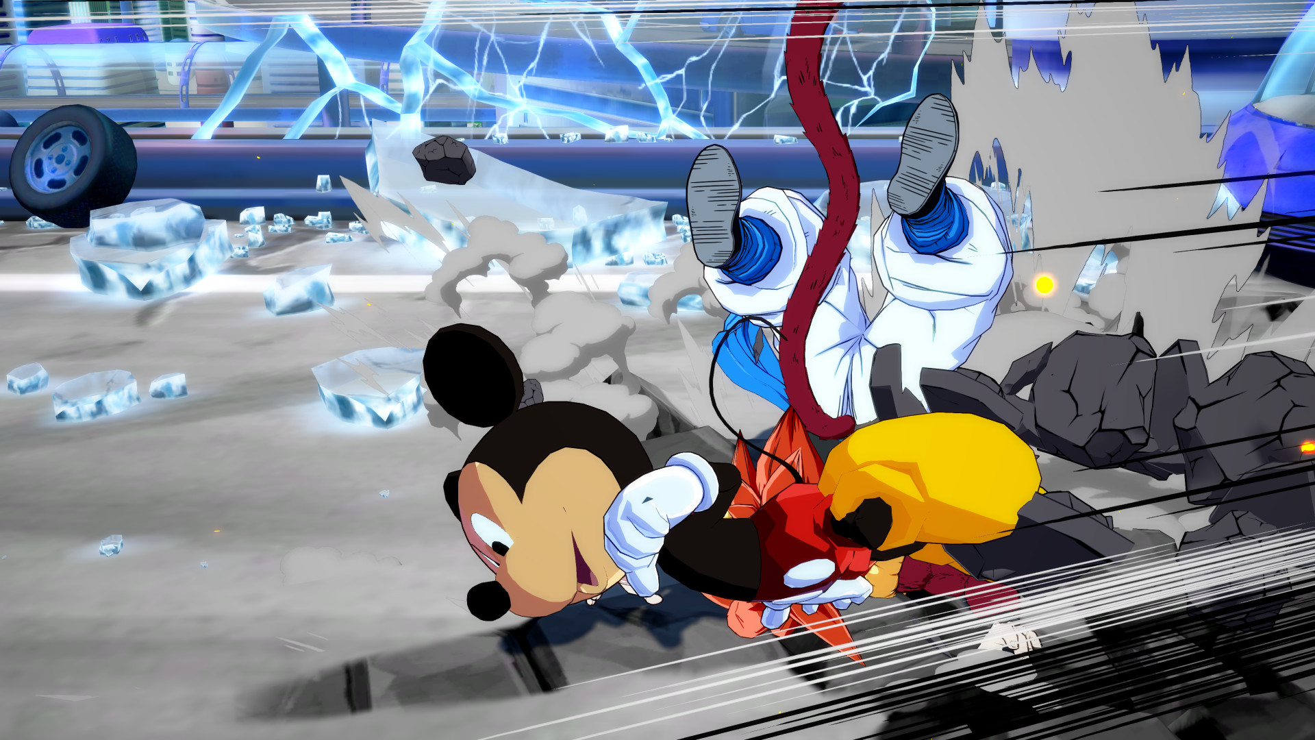 Mickey Mouse Mod for Dragon Ball FighterZ | DB:FZ Mods