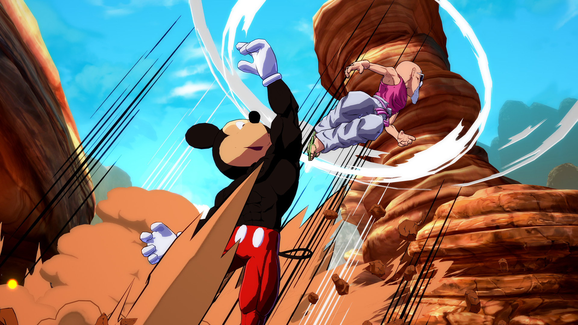 Mickey Mouse Mod for Dragon Ball FighterZ | DB:FZ Mods