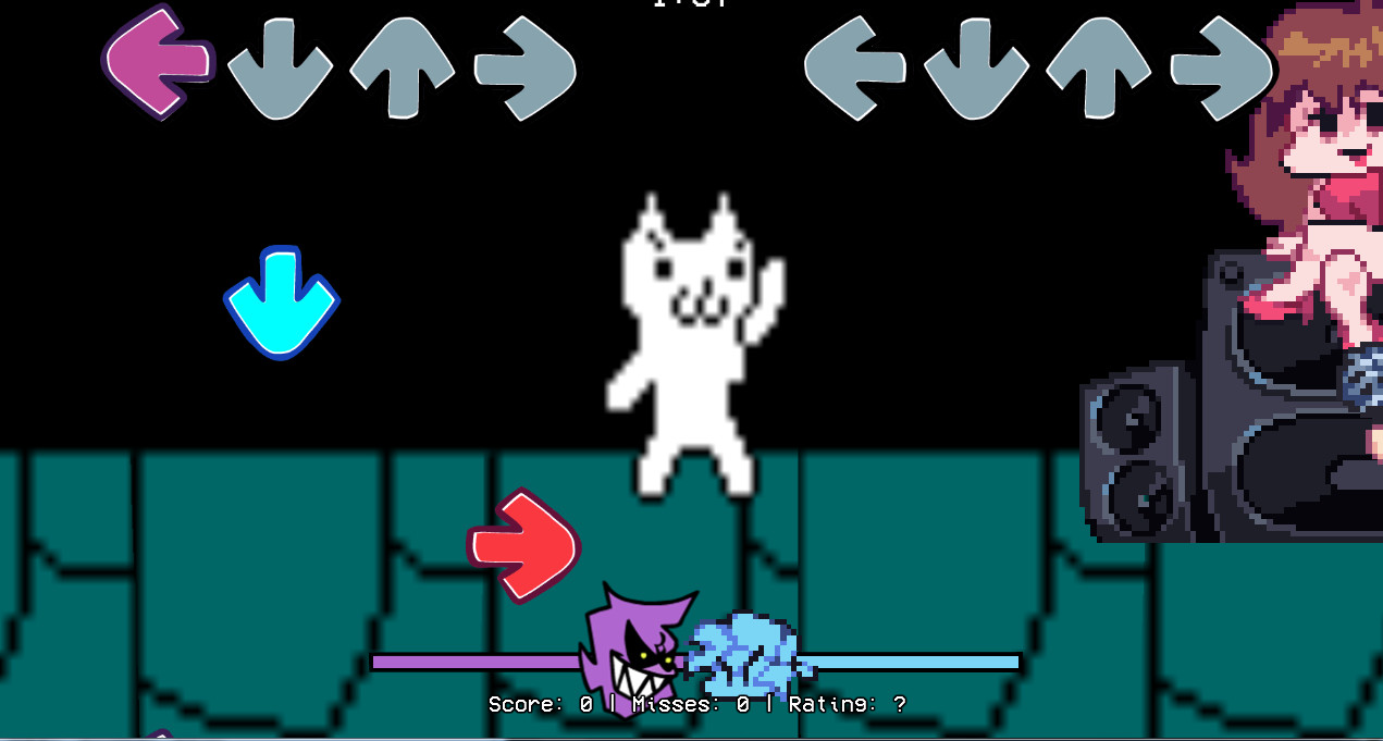 fnf vs syobon 2.0 update!! Mod for Friday Night Funkin' | FNF Mods