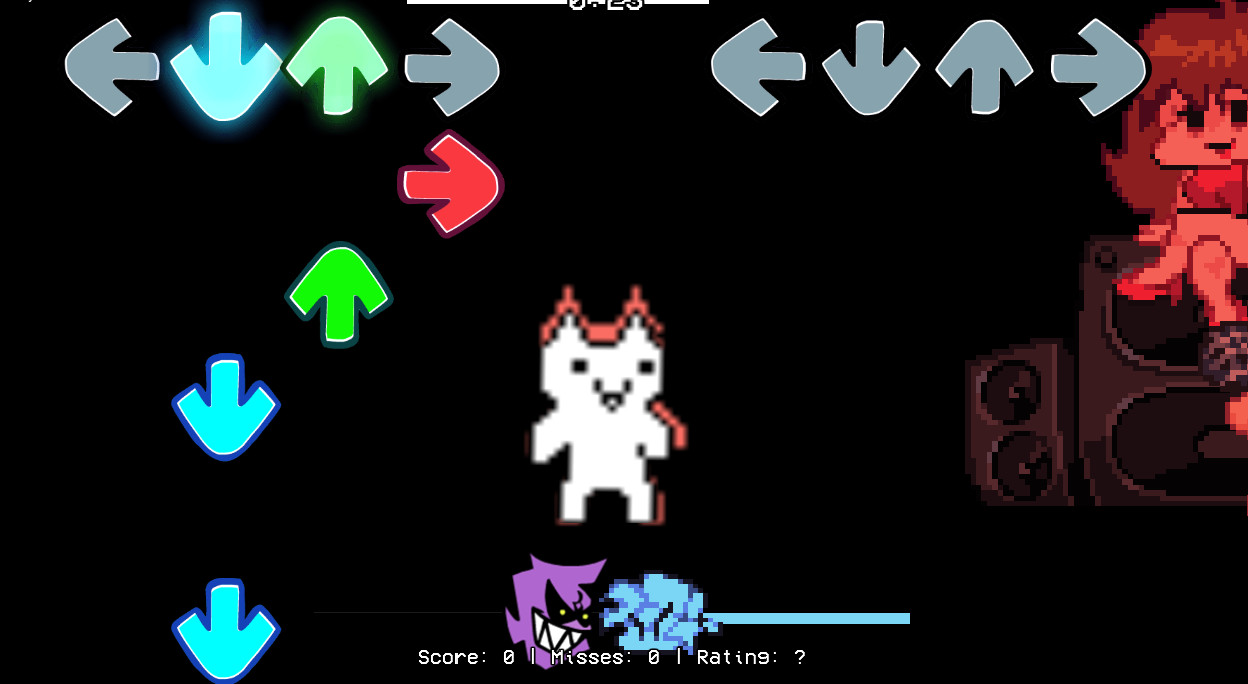 fnf vs syobon 2.0 update!! Mod for Friday Night Funkin' | FNF Mods