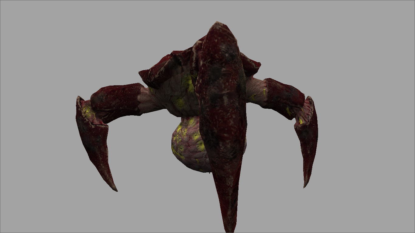 Black Mesa Xen Gonarch (low poly version) for hl1 Mod for Half-Life ...