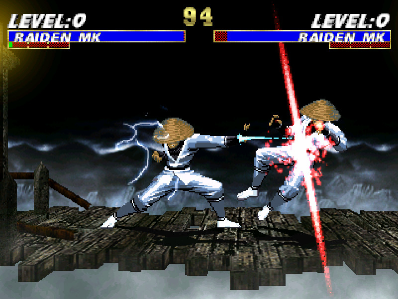 Raiden MK1 cartoon style Mod for M.U.G.E.N | MUGEN Mods