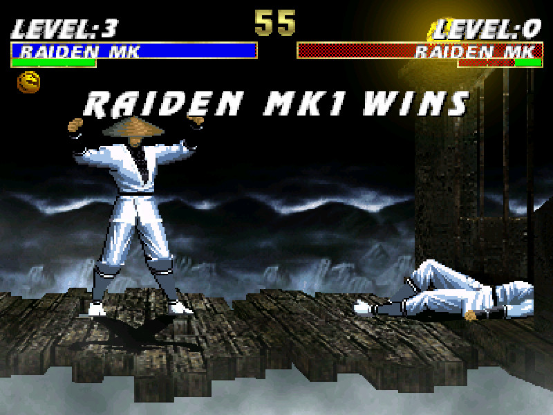 Raiden MK1 cartoon style Mod for M.U.G.E.N | MUGEN Mods