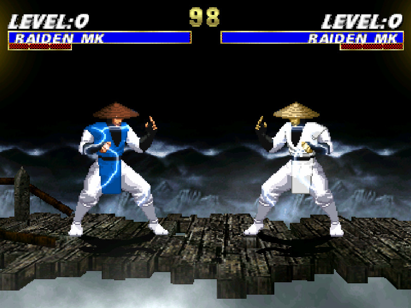 Raiden MK2 cartoon style Mod for M.U.G.E.N | MUGEN Mods