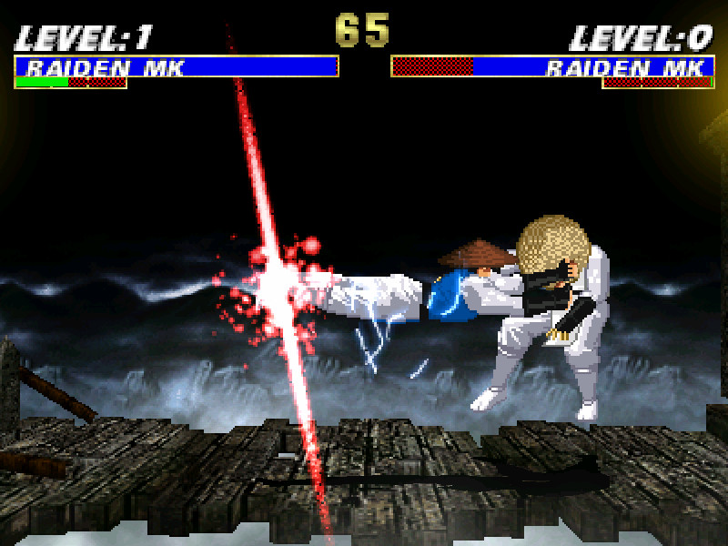 Raiden MK2 cartoon style Mod for M.U.G.E.N | MUGEN Mods