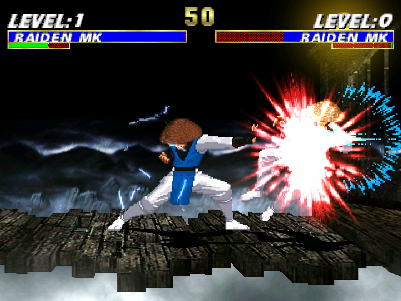 Raiden MK2 cartoon style Mod for M.U.G.E.N | MUGEN Mods