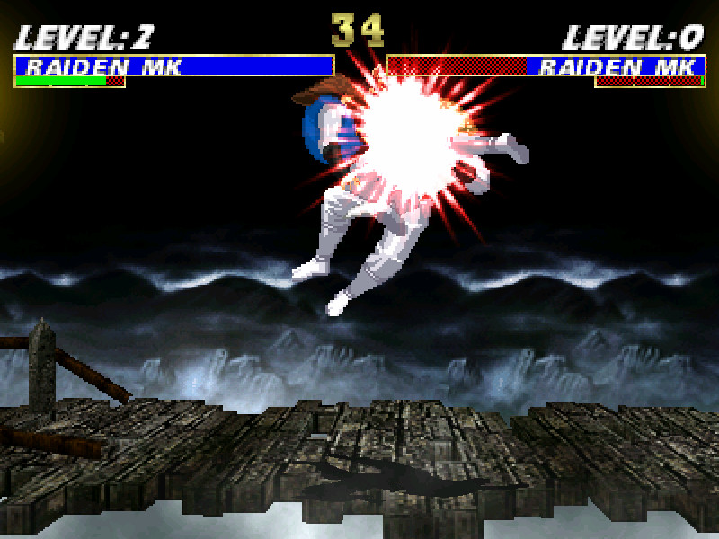 Raiden MK2 cartoon style Mod for M.U.G.E.N | MUGEN Mods