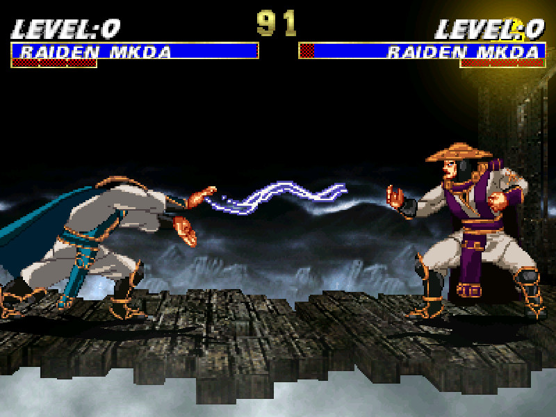 Raiden MKDA cartoon style Mod for M.U.G.E.N | MUGEN Mods