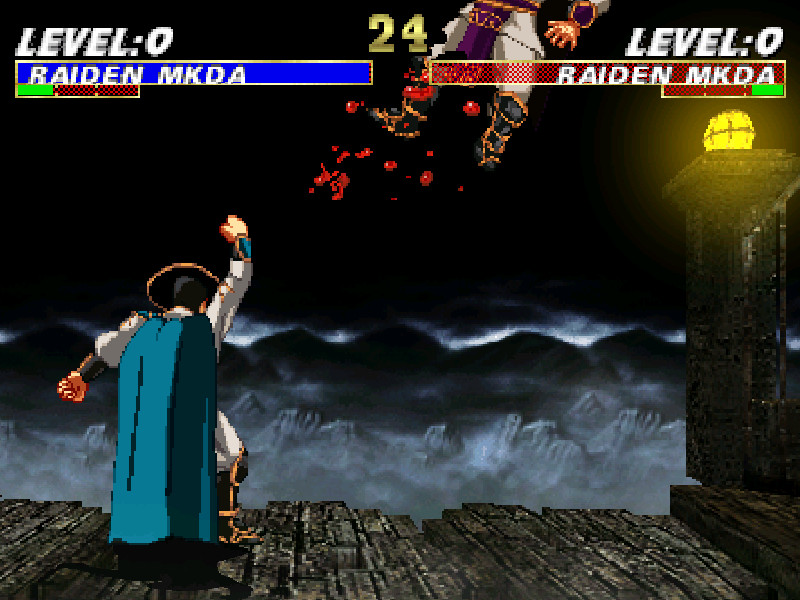 Raiden MKDA cartoon style Mod for M.U.G.E.N | MUGEN Mods