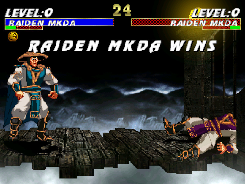 Raiden MKDA cartoon style Mod for M.U.G.E.N | MUGEN Mods