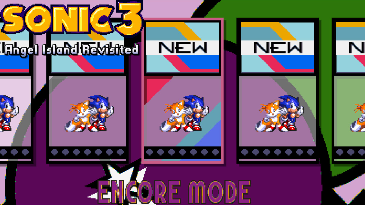 True Mania Styled S3 Data Select Addon Mod for Sonic 3 A.I.R. | S3AIR Mods