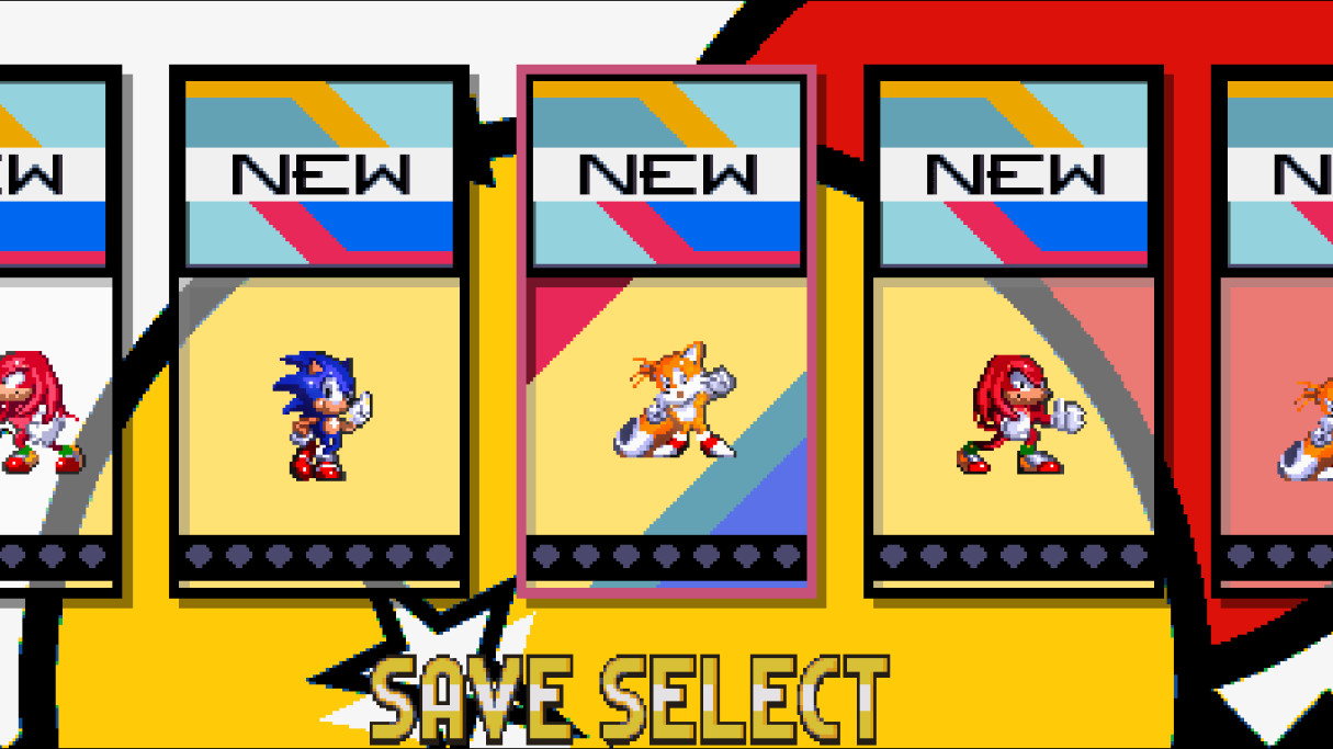 True Mania Styled S3 Data Select Addon Mod for Sonic 3 A.I.R. | S3AIR Mods