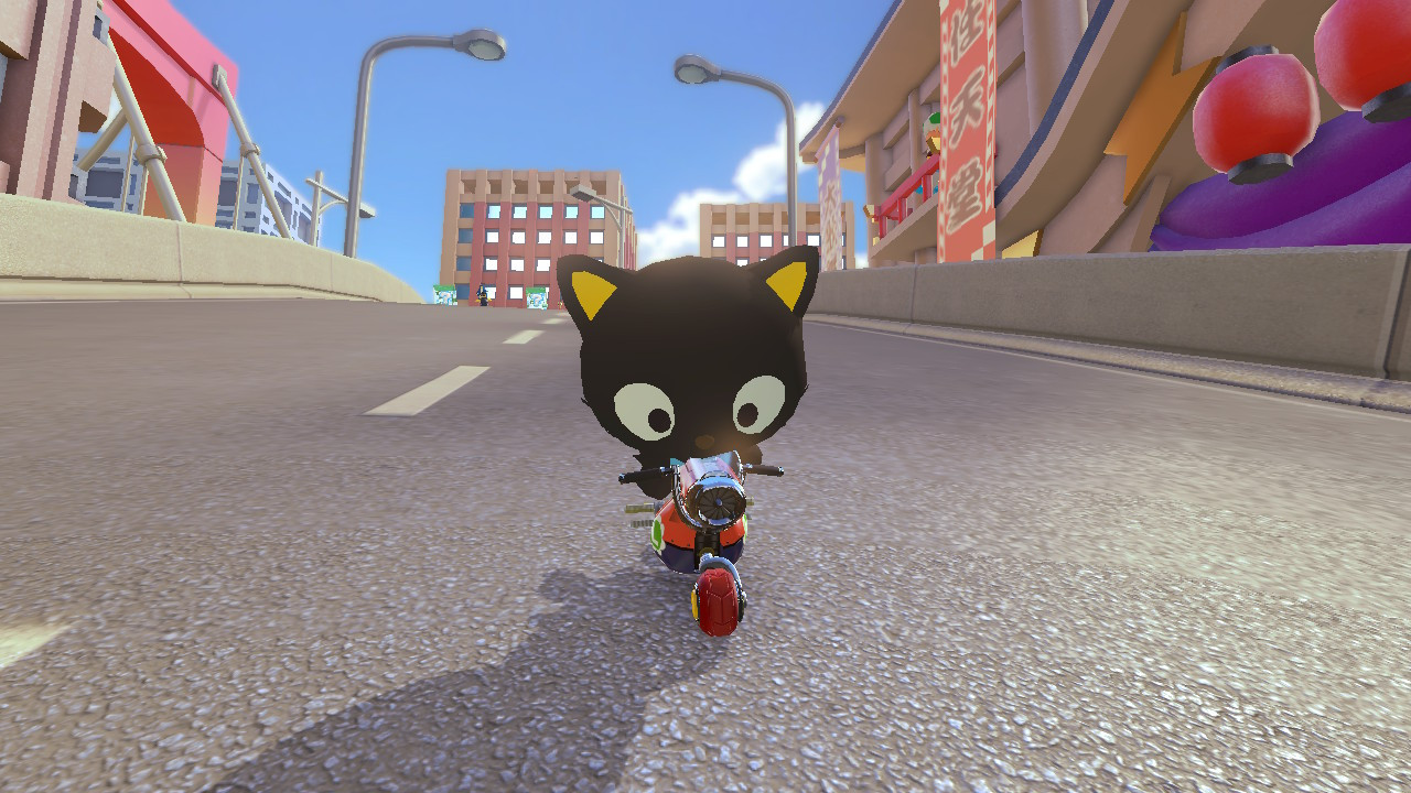 Chococat over Baby Luigi Mod for Mario Kart 8 Deluxe | MK8D Mods