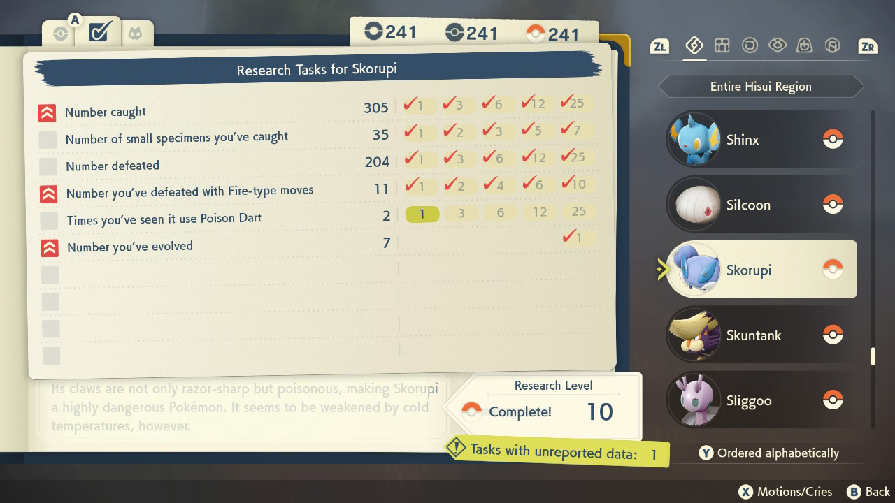 Monster Overhaul Mod for Pokémon Legends: Arceus | PLA Mods