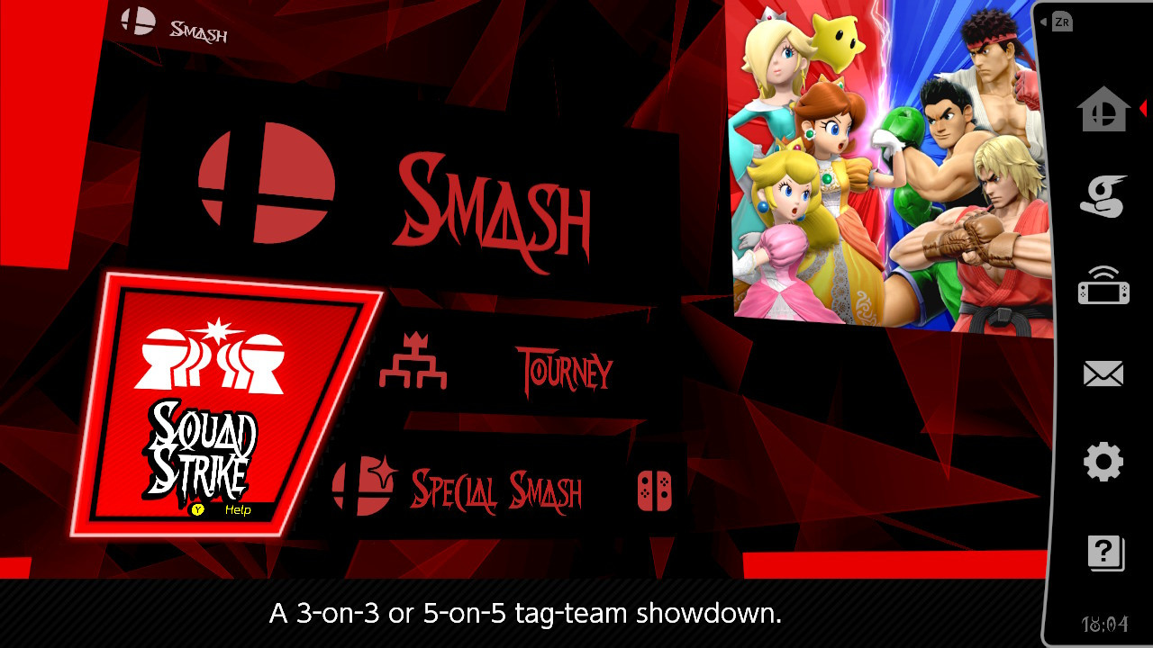 Dark Transparent Menu (Omega Mode) Mod for Super Smash Bros. Ultimate ...