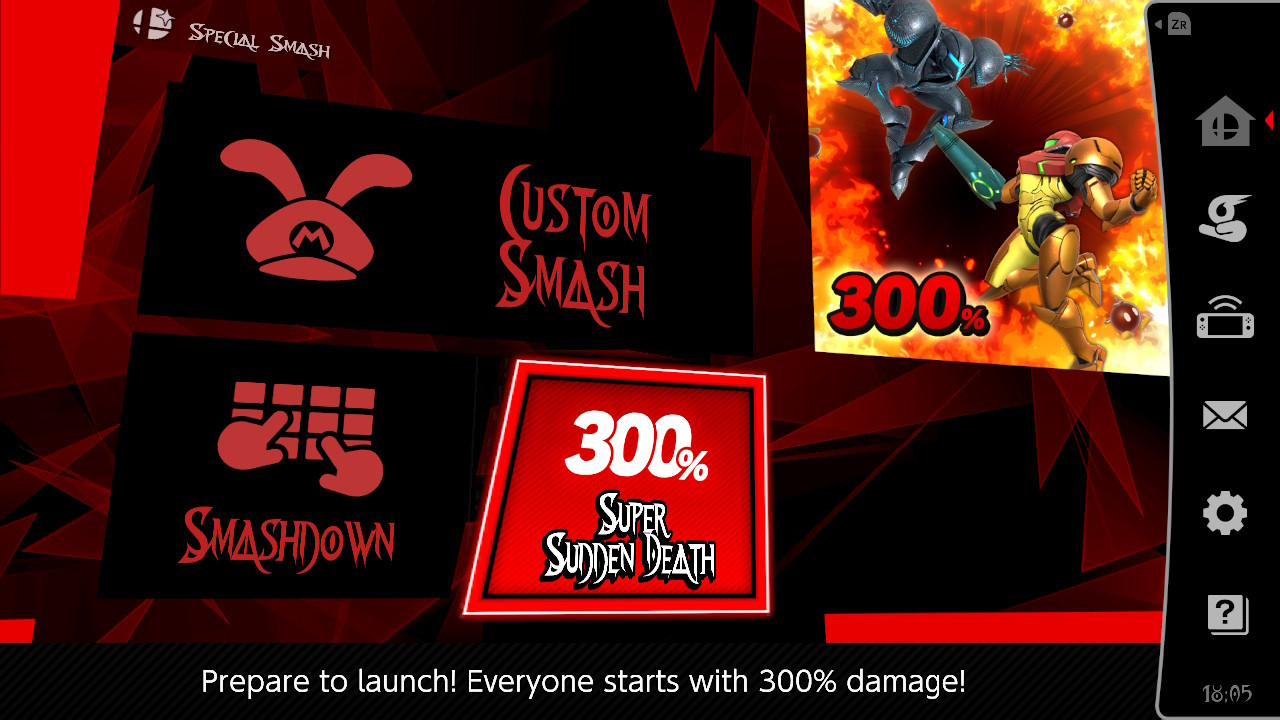 Dark Transparent Menu (Omega Mode) Mod for Super Smash Bros. Ultimate ...